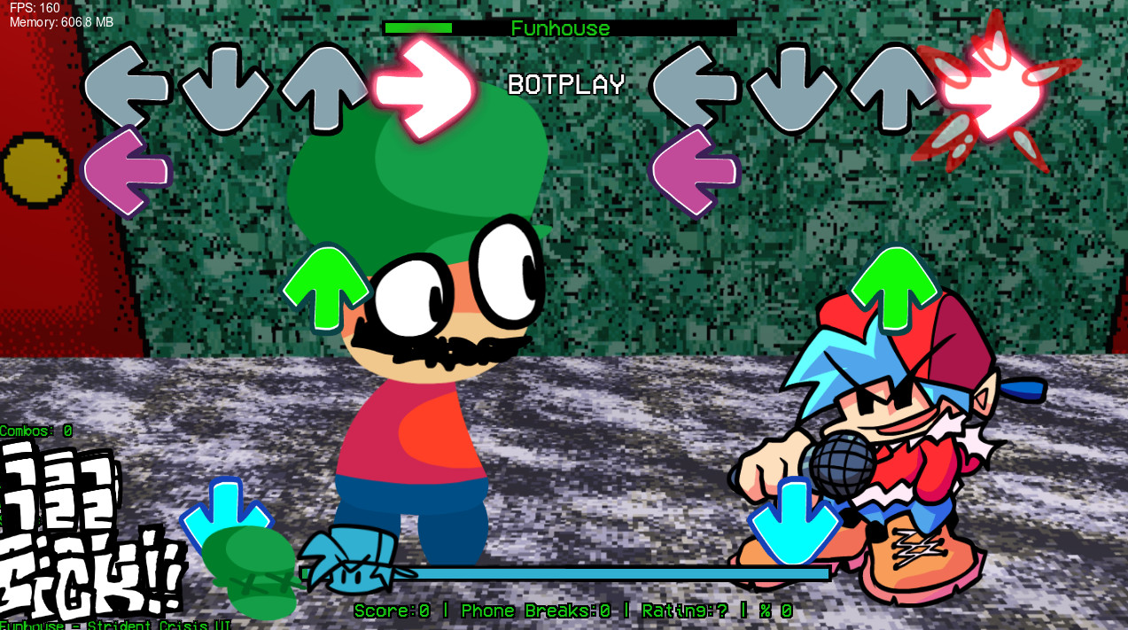 Funhouse FANMADE Chart! - D&B Universal Collision Mod for Friday Night ...