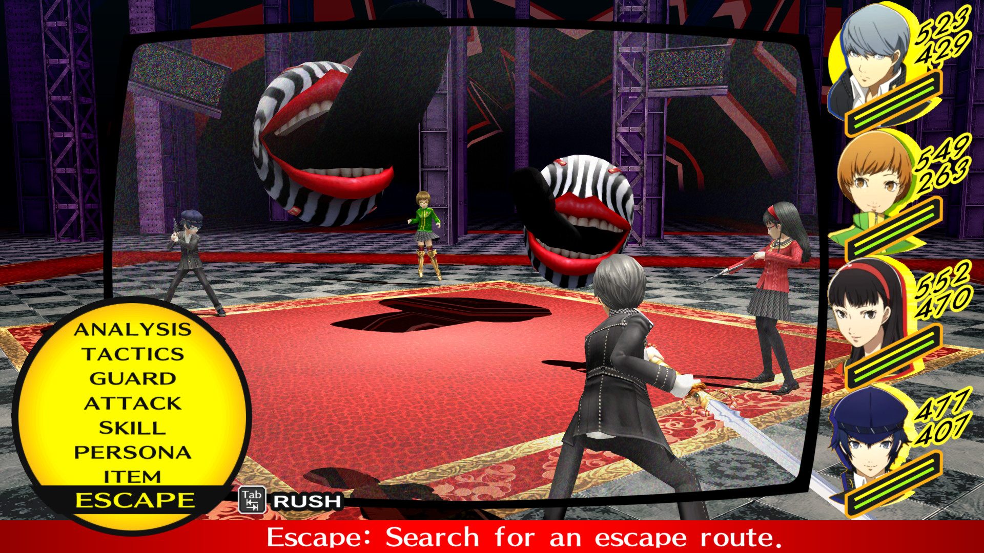 P4GA Battle & Party Panel Portraits Mod for Persona 4 Golden PC (32 Bit ...