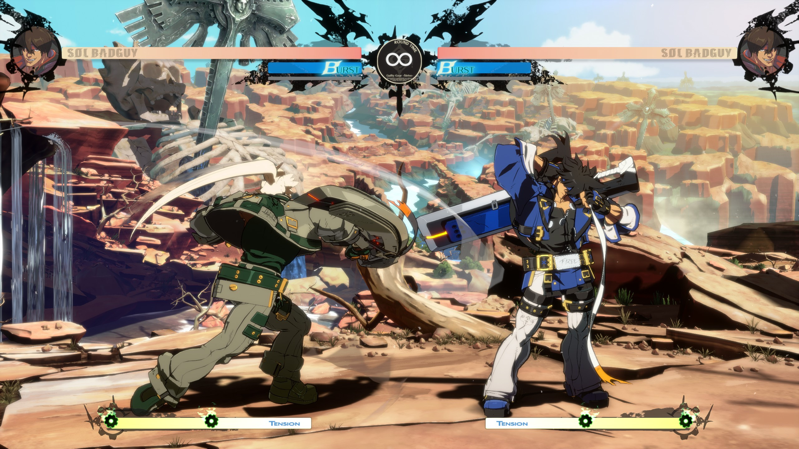Sol Xrd Color 09 Mod for GUILTY GEAR -STRIVE- | GGST Mods