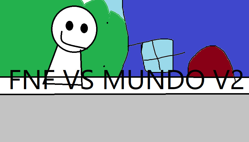 FNF vs Mundo World V2 [Friday Night Funkin'] [Mods]
