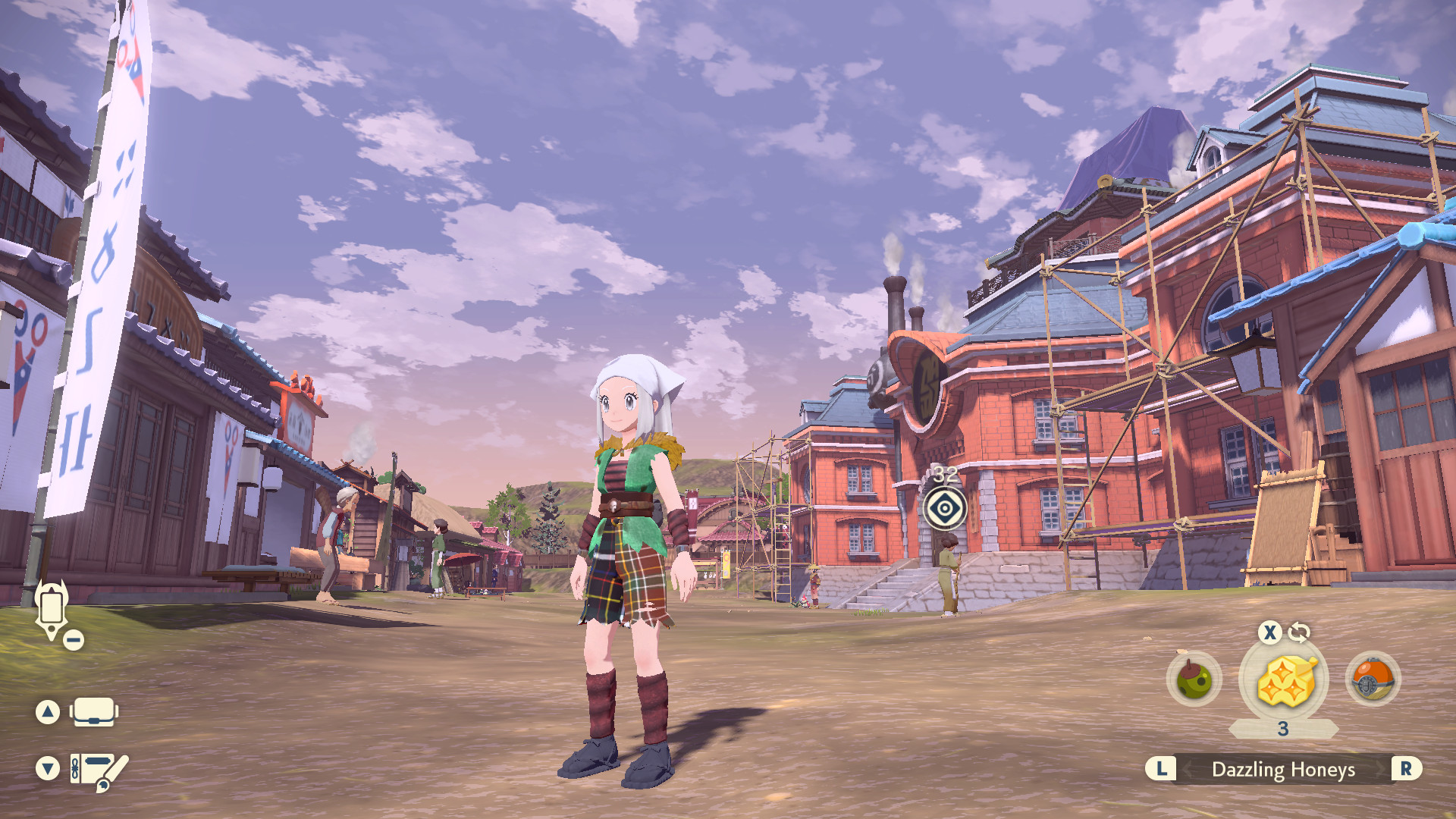 Female Tartan Bandit Outfit Retexture Mod for Pokémon Legends: Arceus ...