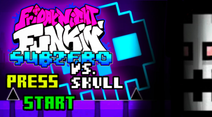 FNFSubZero - Press Start(VS. Skull) DEMO corrected [Friday Night Funkin ...