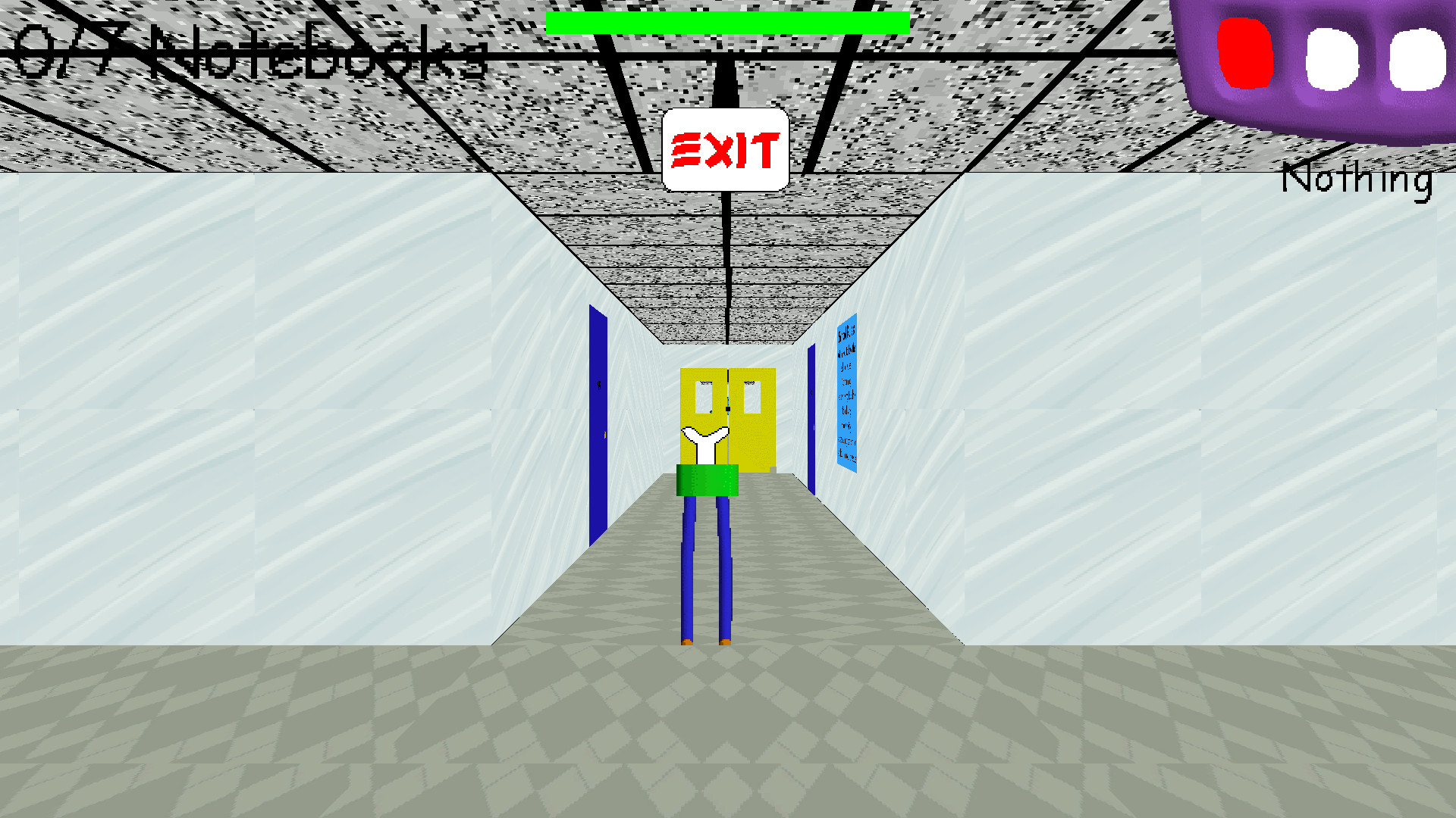 Crewmate's Lessons in being SUS! Mod for Baldi's Basics | Baldi Mods