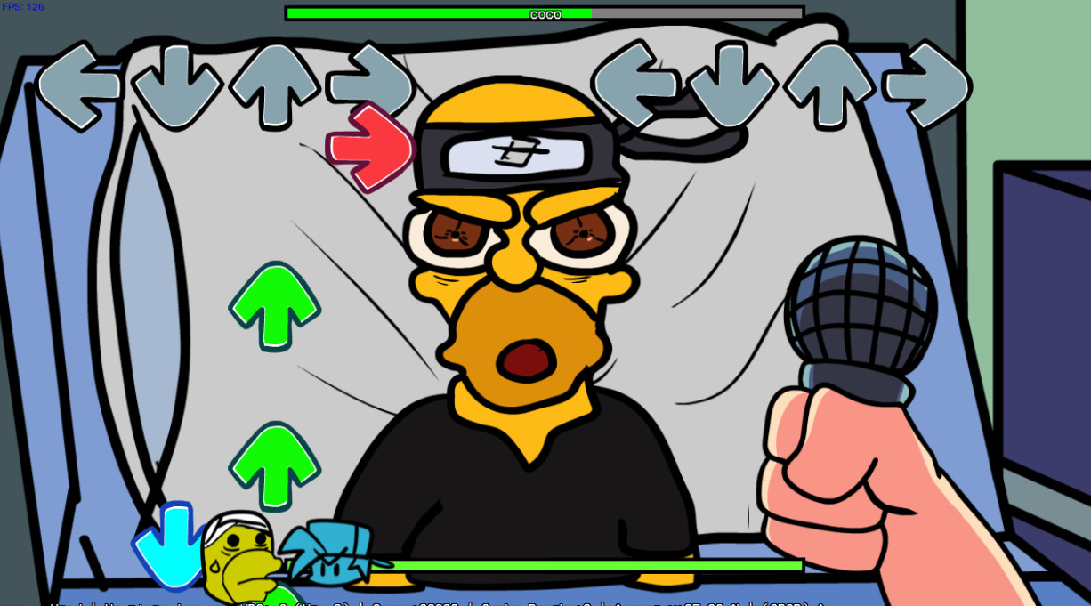 Vs Homero Coco Mod for Friday Night Funkin' | FNF Mods