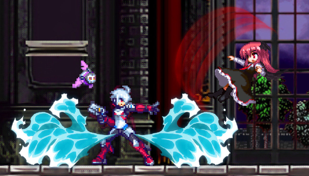 Copen (Azure Striker Gunvolt) CMC+ v7 Mod for Super Smash Bros. Crusade ...