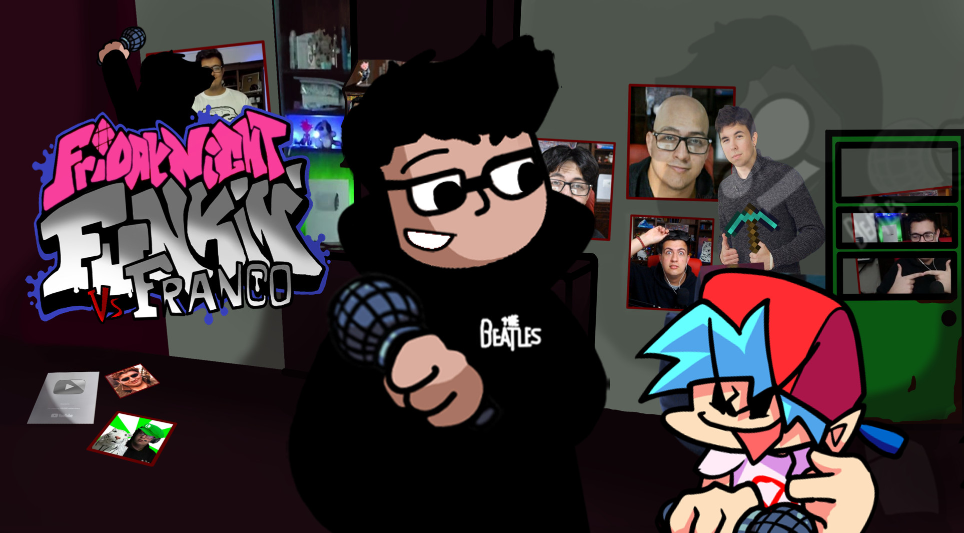 Vs. FranquitoM Mod for Friday Night Funkin' | FNF Mods