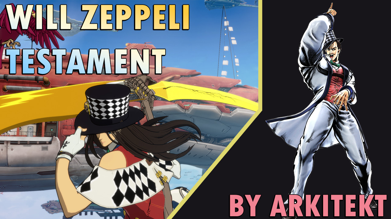 Will Zeppeli Testament (Colors 1-11) Mod for GUILTY GEAR -STRIVE ...
