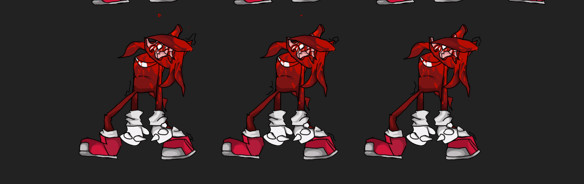 Playable Secret Histories Knuckles Mod for Friday Night Funkin' | FNF Mods