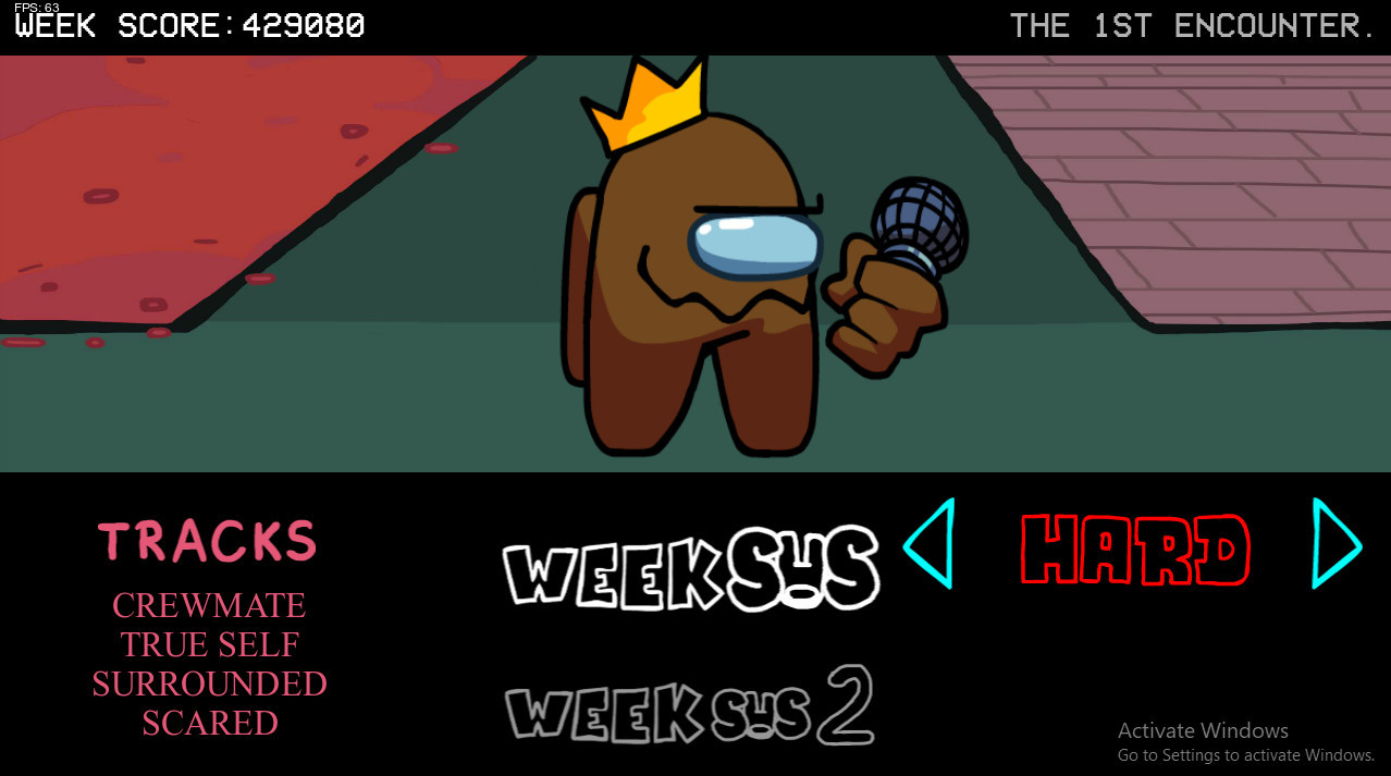 VS Brown Impostor: Second Encounter Mod for Friday Night Funkin' | FNF Mods