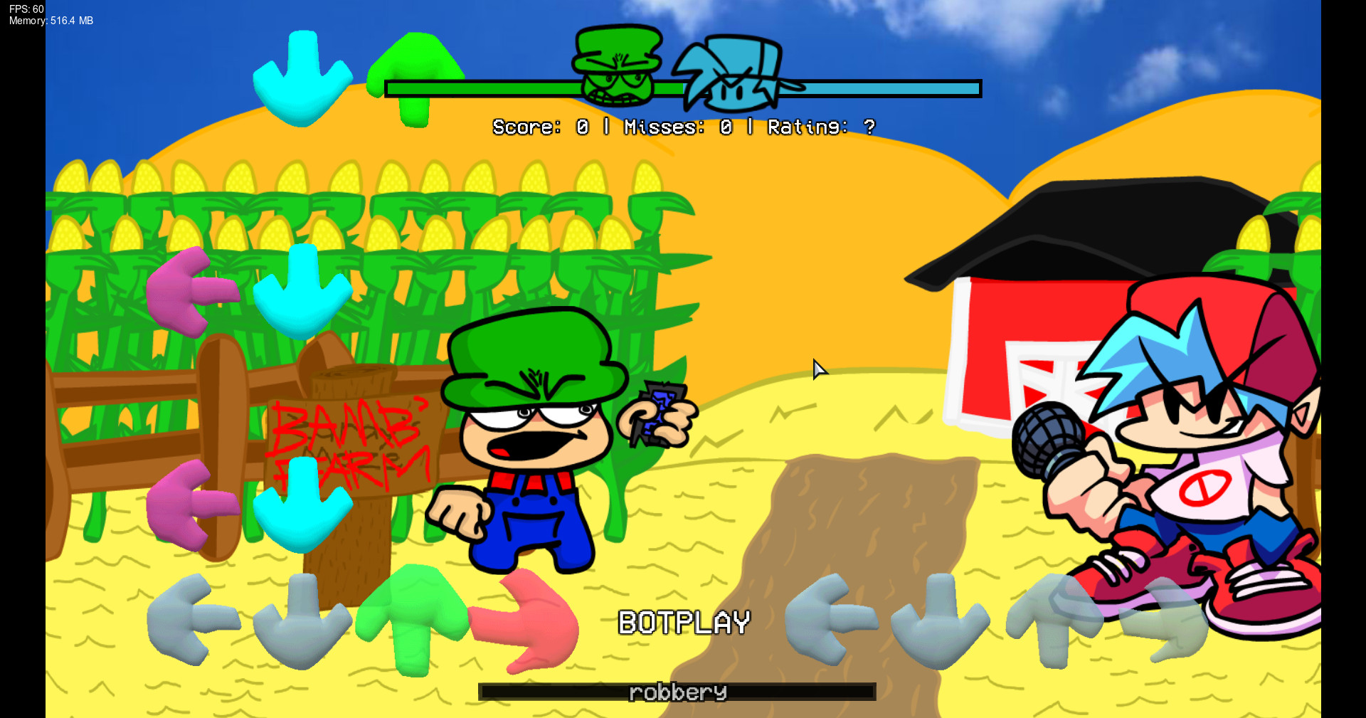 Dave and Bambi, Another World [Friday Night Funkin'] [Mods]