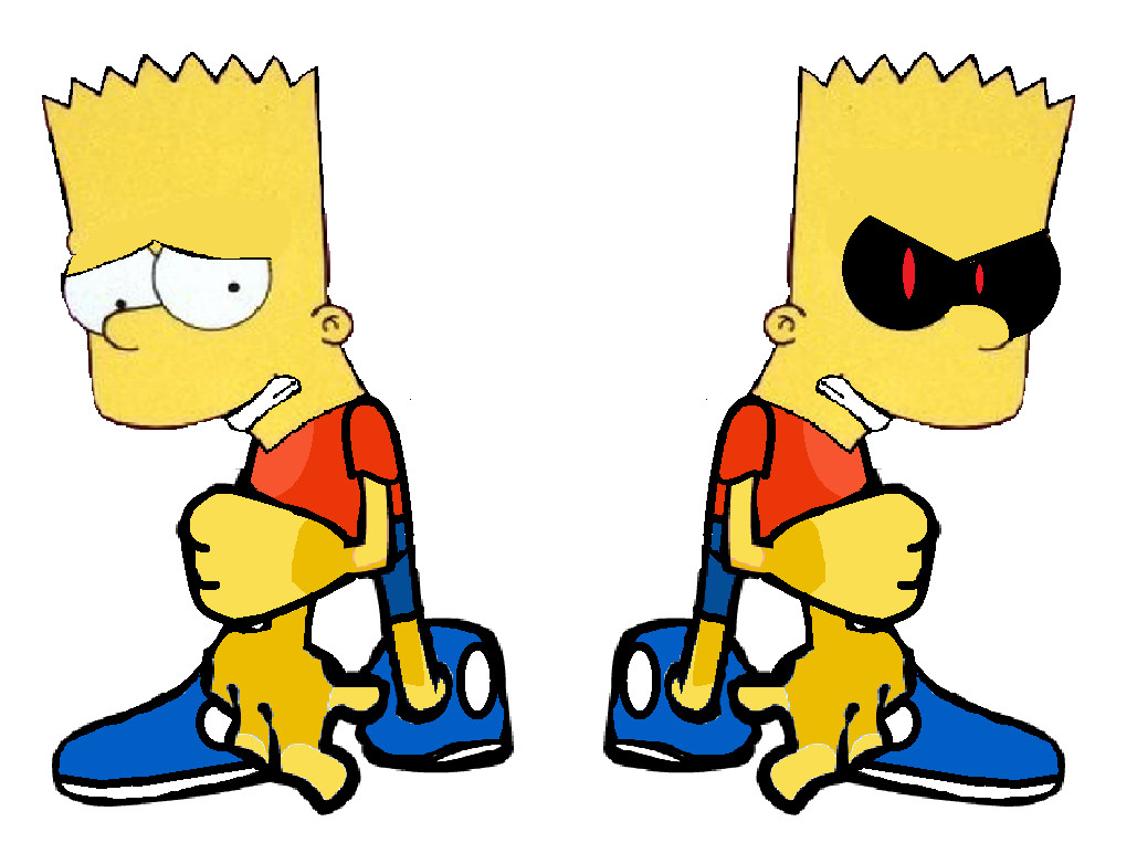 bart simpson over sonic fw [Friday Night Funkin'] [Mods]