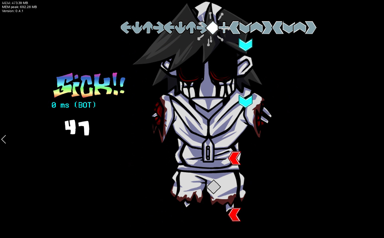 (18K) Monochrome but TRUE hell mode [Friday Night Funkin'] [Mods]