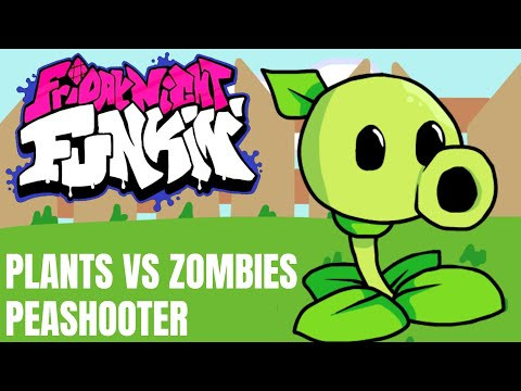 Snow Peashotter PVZ Skin Mod for Friday Night Funkin' | FNF Mods