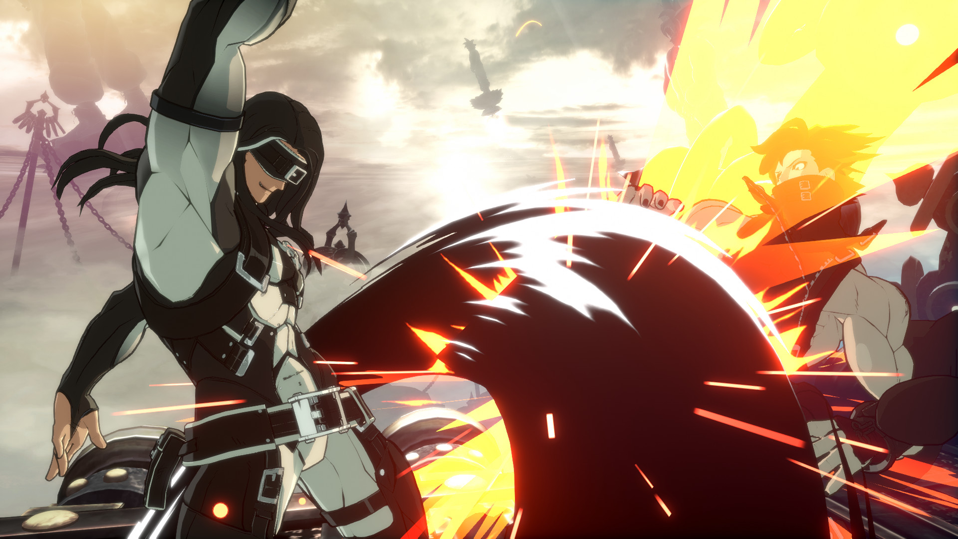 Monochrome Zato=1 Mod for GUILTY GEAR -STRIVE- | GGST Mods