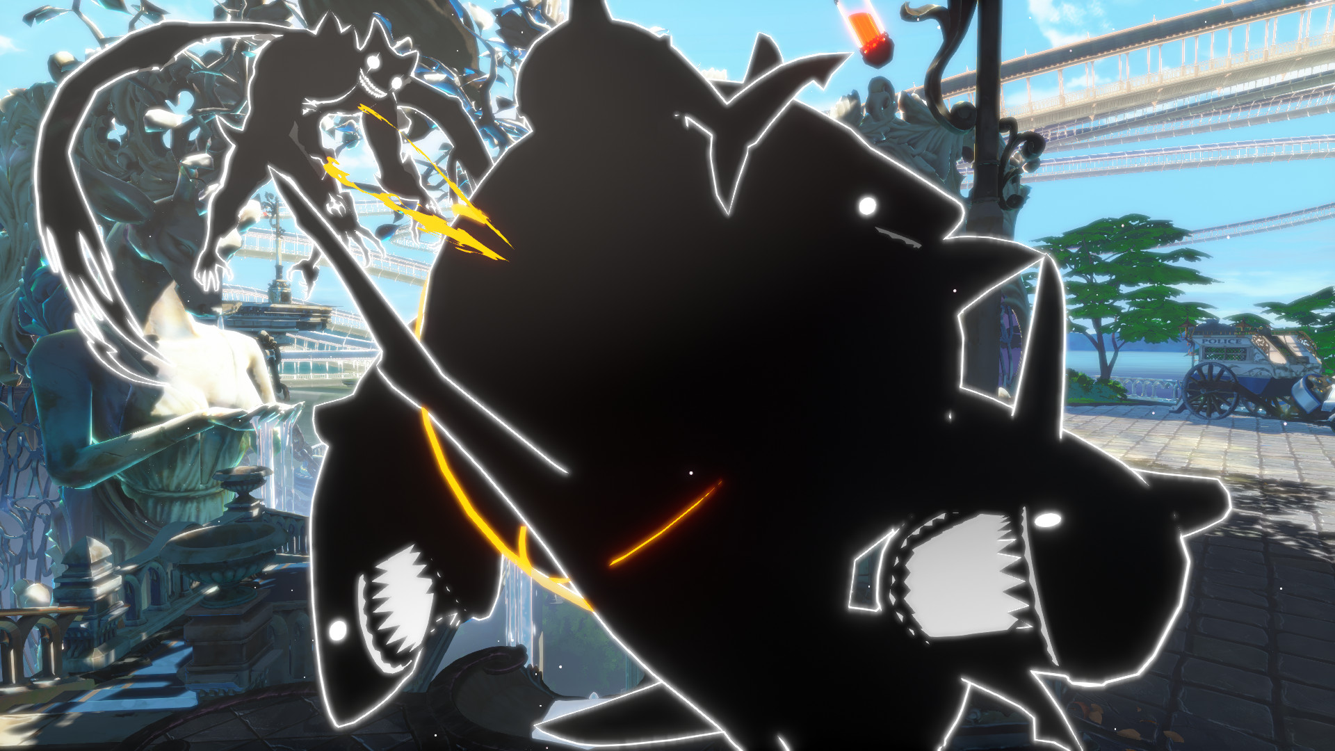 Monochrome Zato=1 Mod for GUILTY GEAR -STRIVE- | GGST Mods