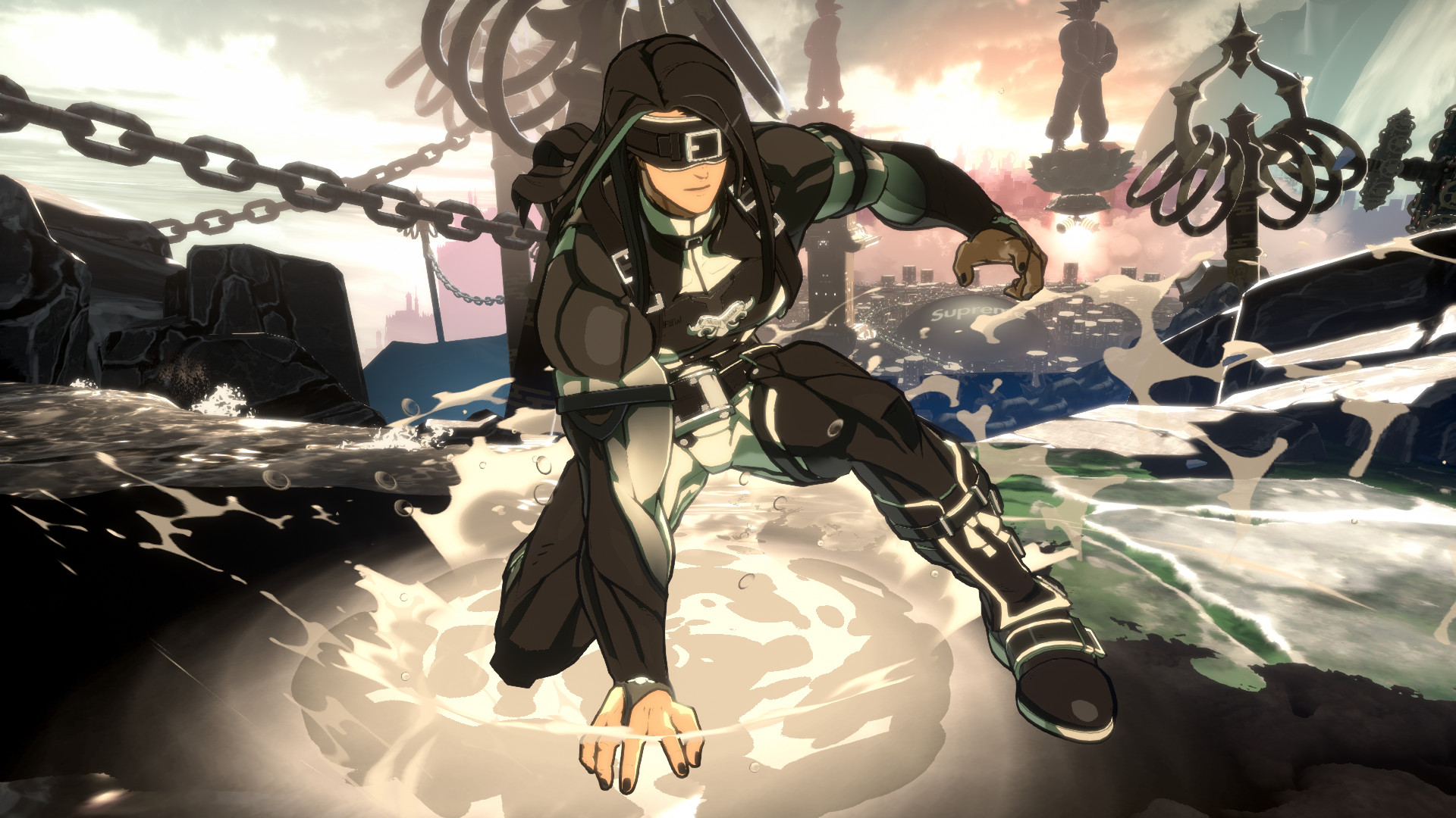 Monochrome Zato=1 Mod for GUILTY GEAR -STRIVE- | GGST Mods