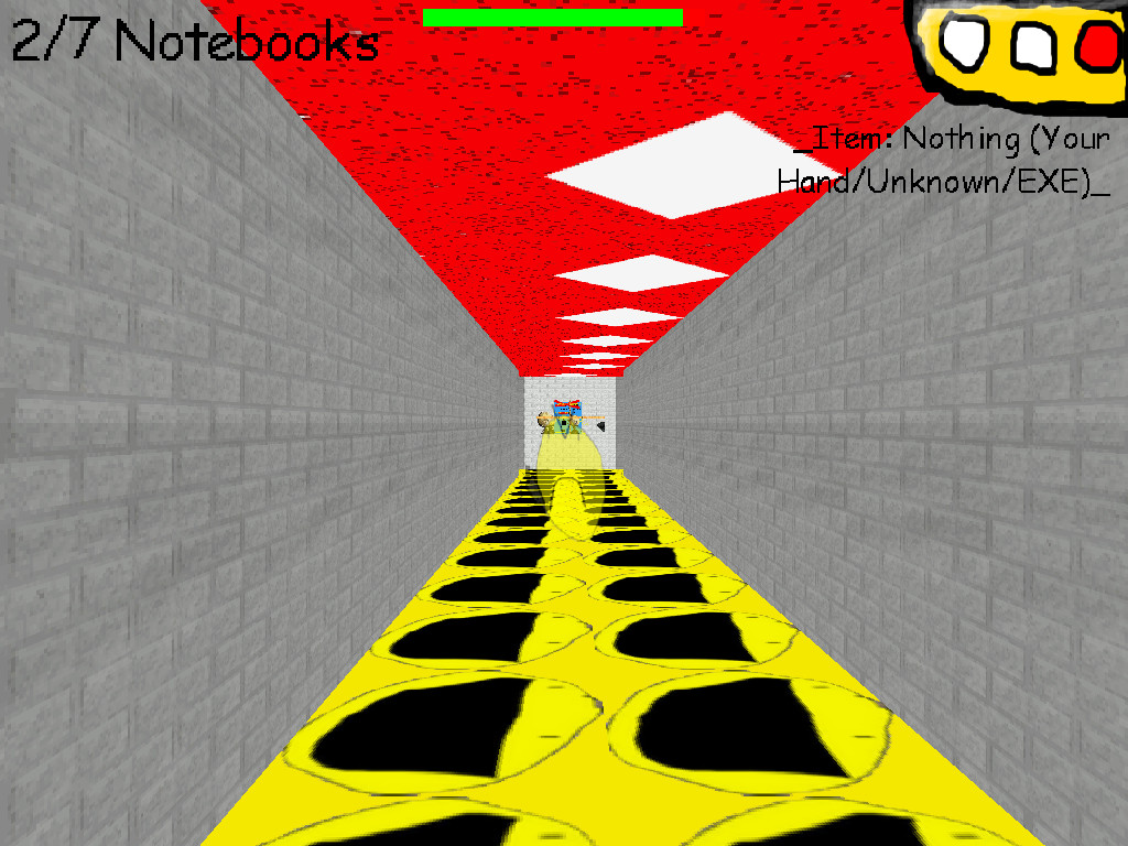 Yellow Face WAREHOUSE!! Mod for Baldi's Basics | Baldi Mods