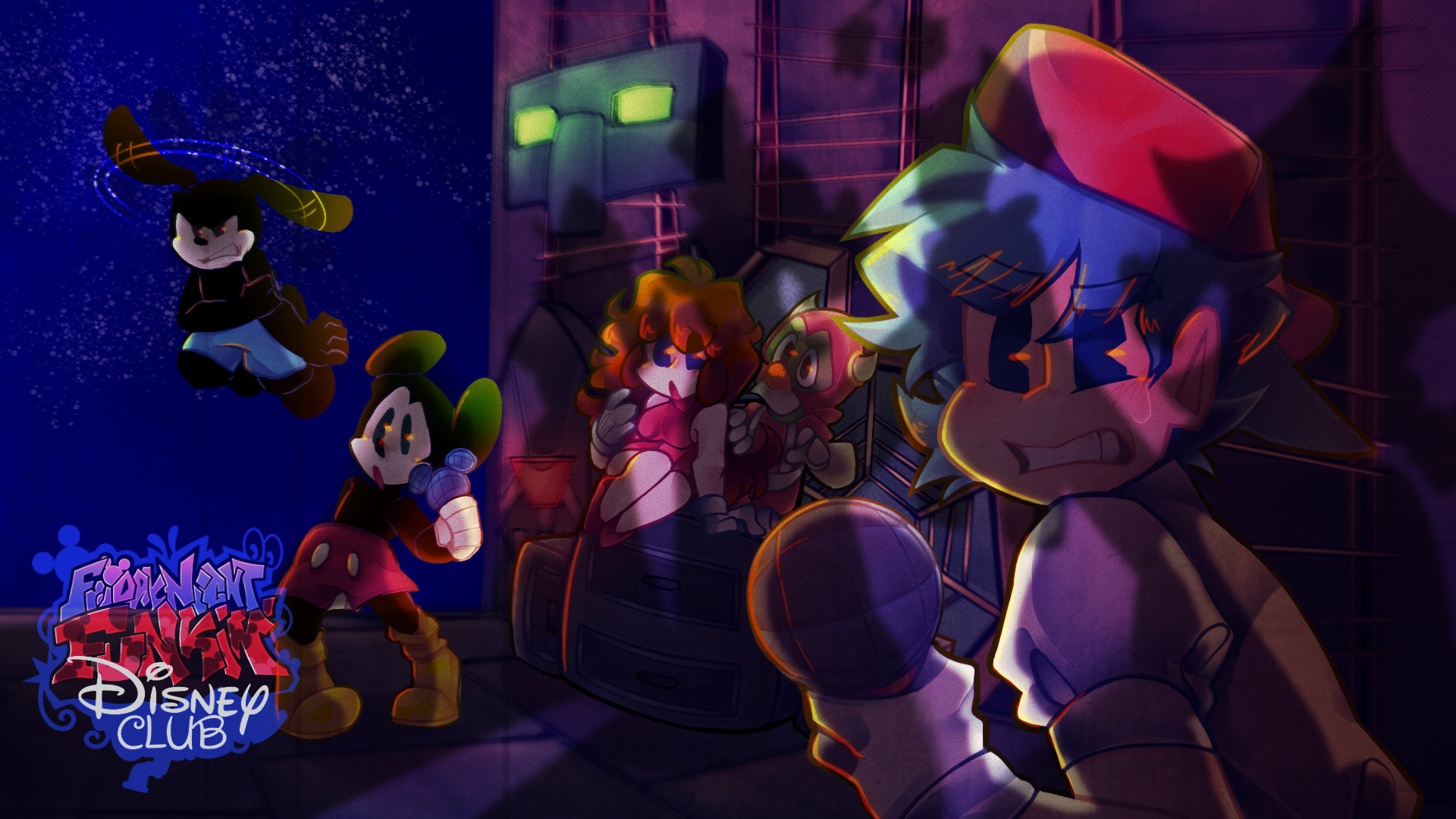 Friday Night Funkin' Disney Club DEMO Mod for Friday Night Funkin ...