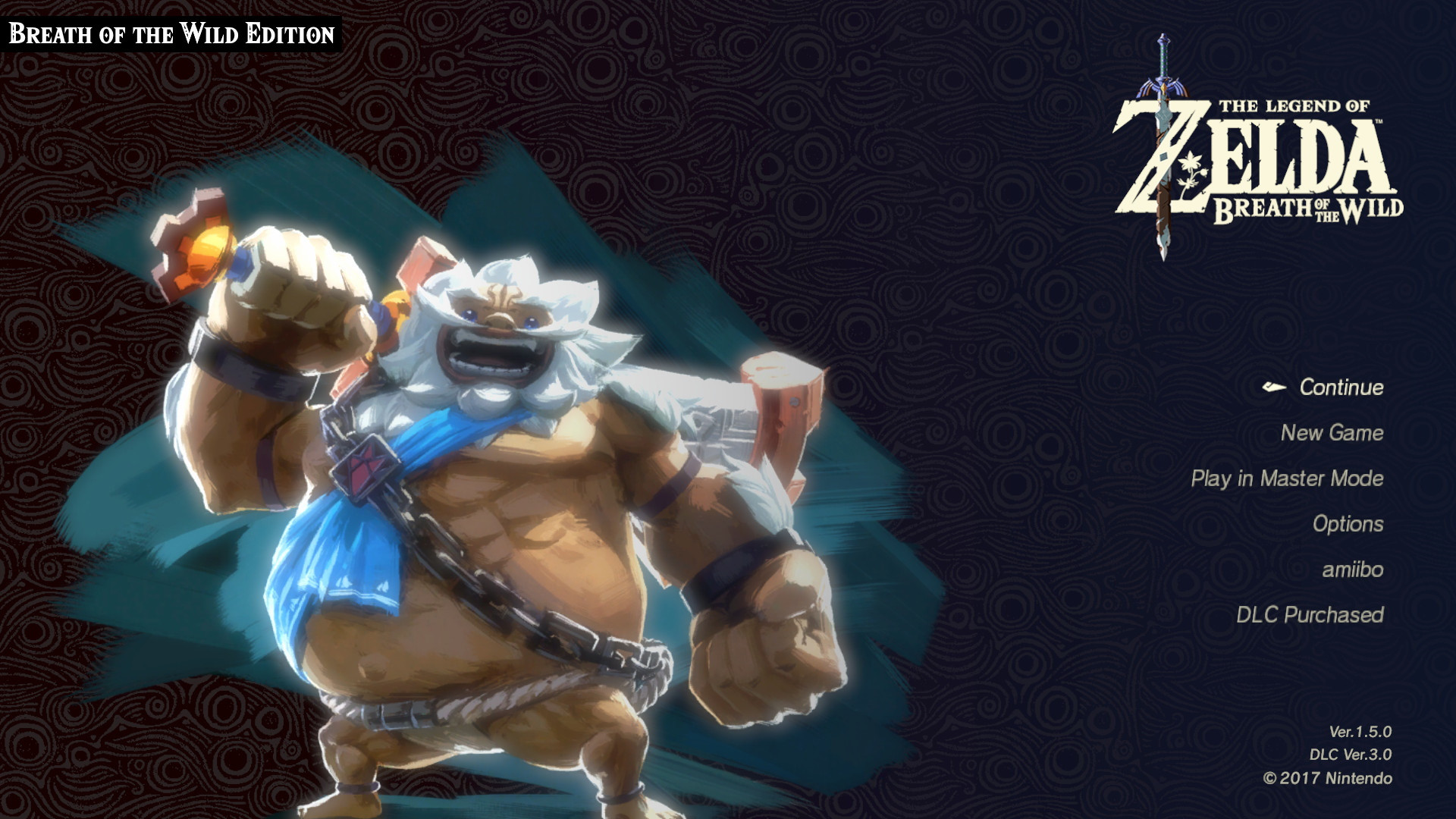 Champions Title Screen Replacement Mod for The Legend of Zelda: Breath ...