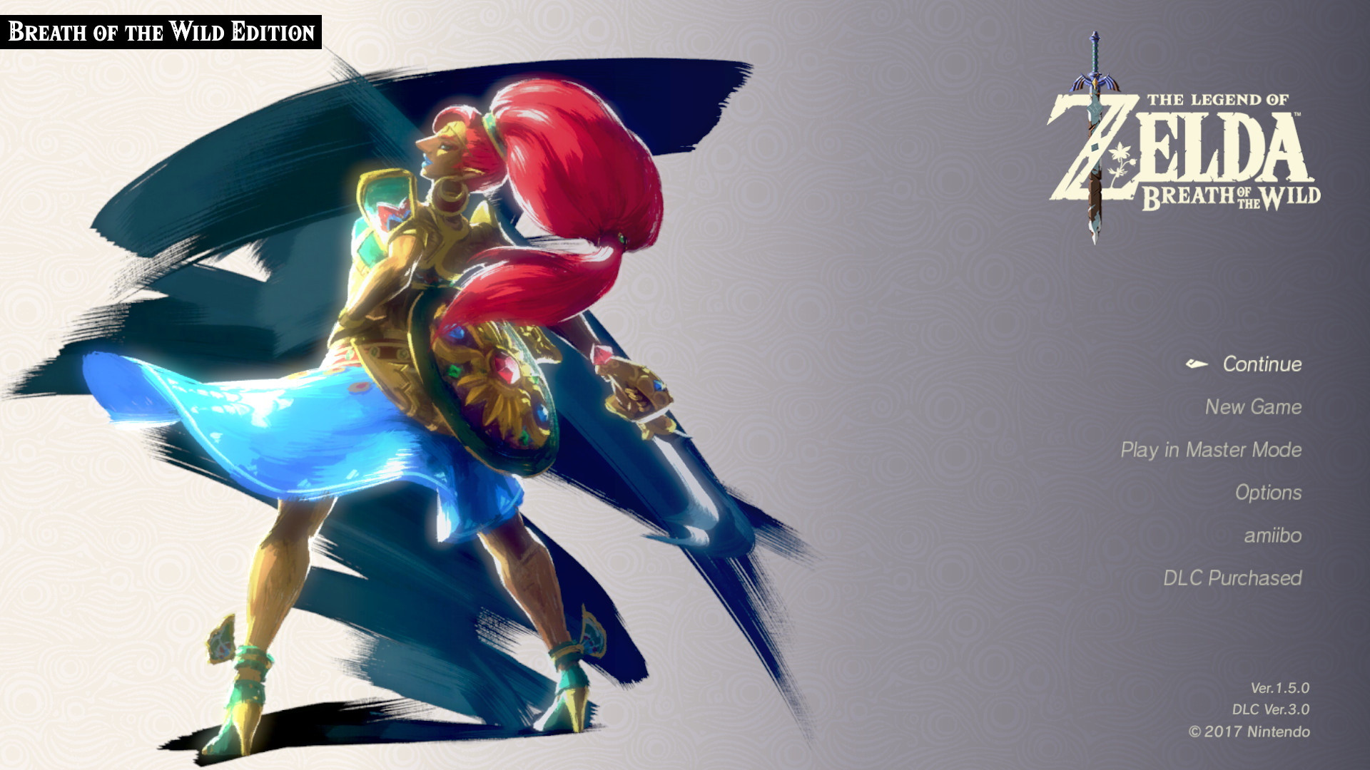 Champions Title Screen Replacement Mod for The Legend of Zelda: Breath ...
