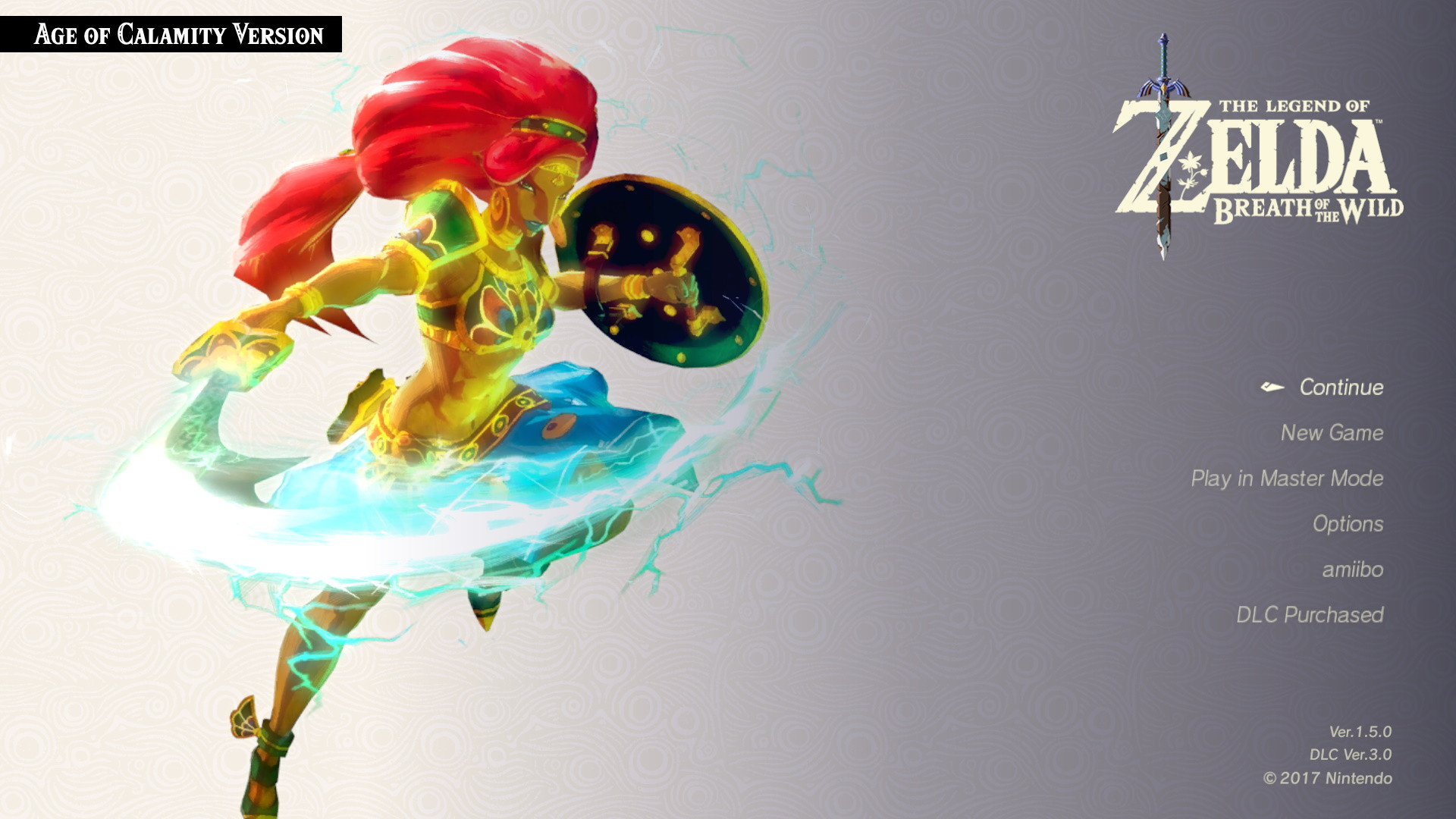 Champions Title Screen Replacement Mod for The Legend of Zelda: Breath ...