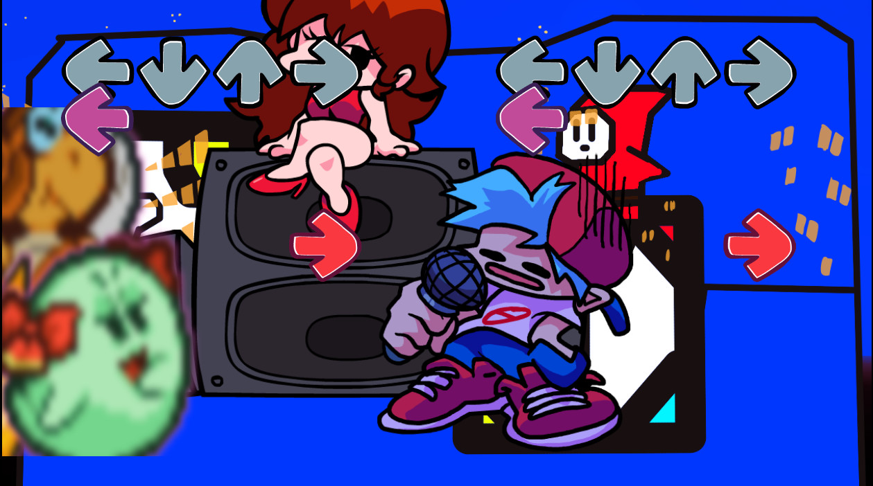 Vs. Paper Mario V4 Mod for Friday Night Funkin' | FNF Mods