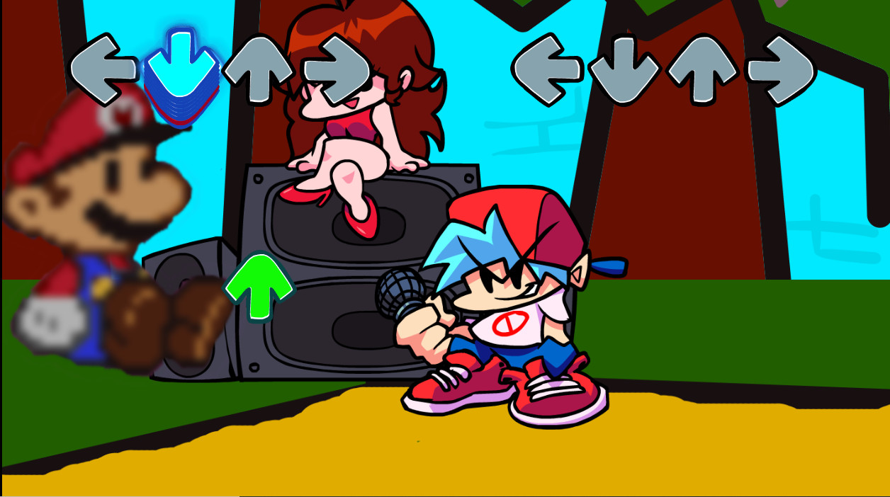 Vs. Paper Mario V4 Mod for Friday Night Funkin' | FNF Mods