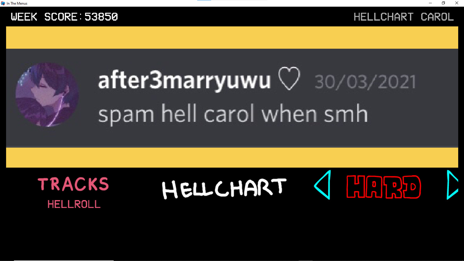 FNF HellChart Carol Psych Engine Port Mod for Friday Night Funkin ...
