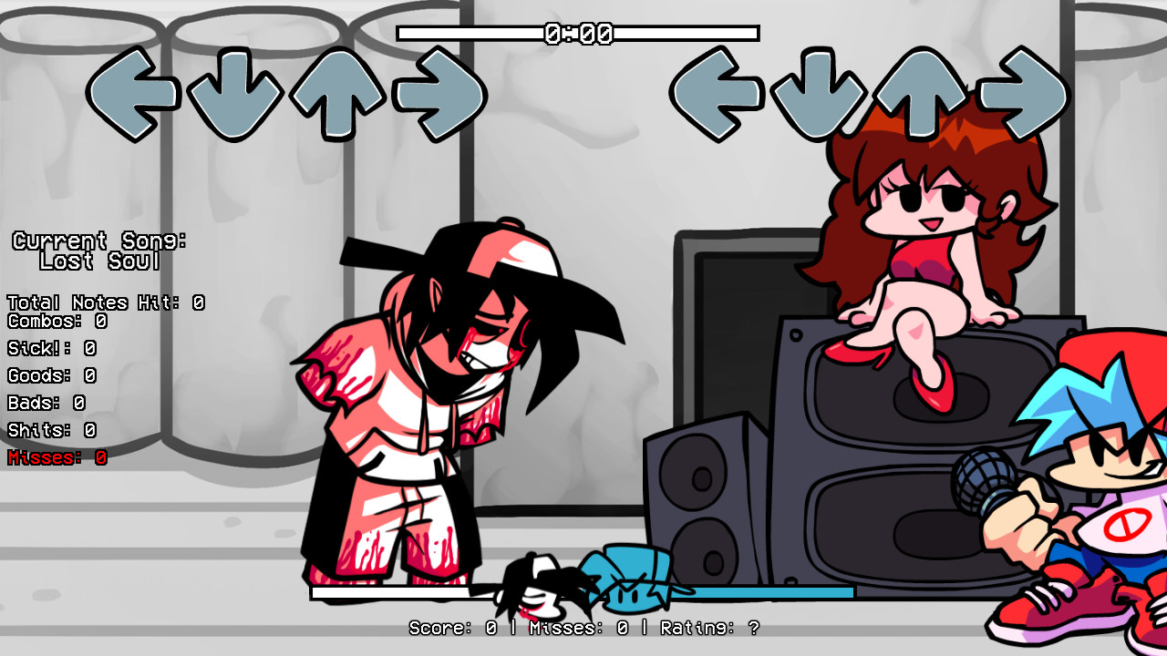 High-Effort Friday Night Trepidation Port Mod for Friday Night Funkin ...