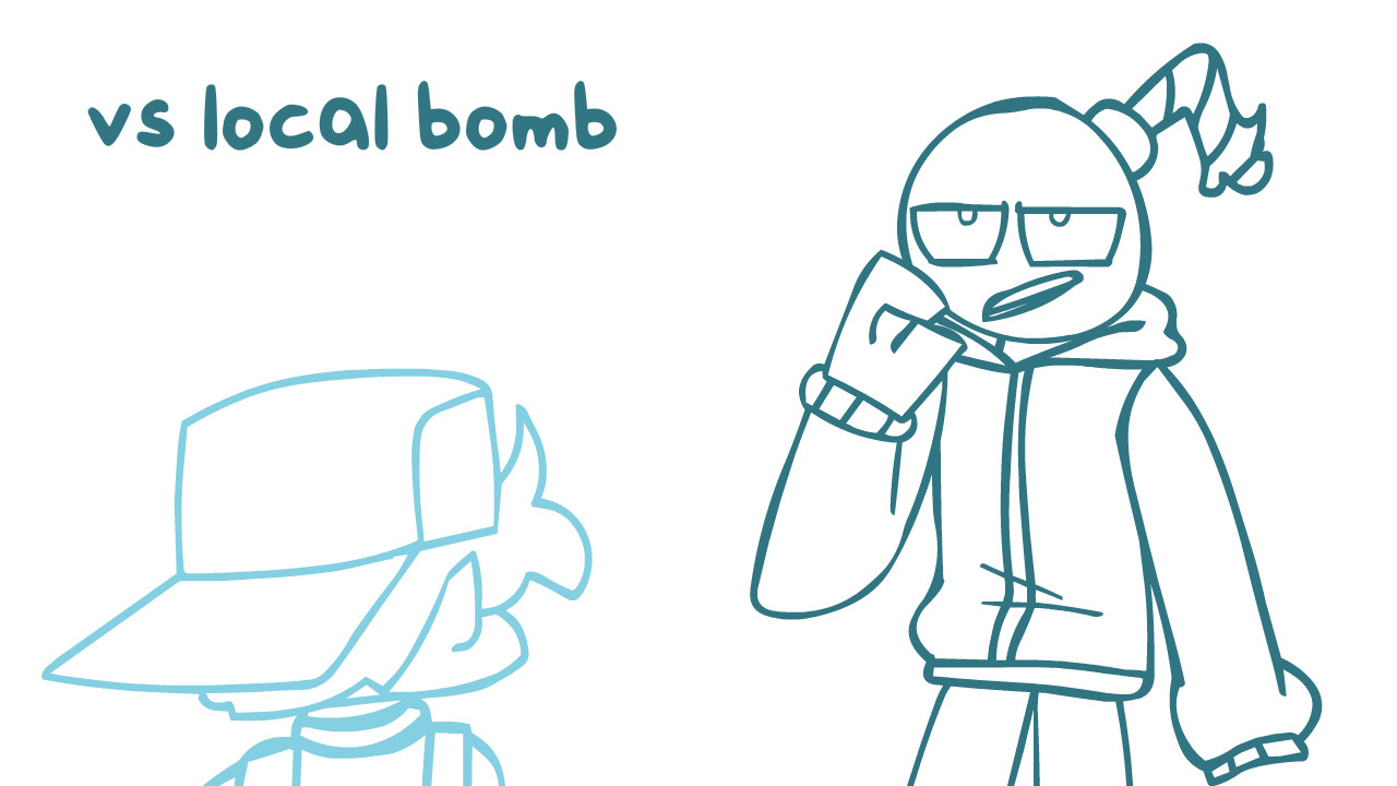 vs Local Bomb FNF [Friday Night Funkin'] [Mods]