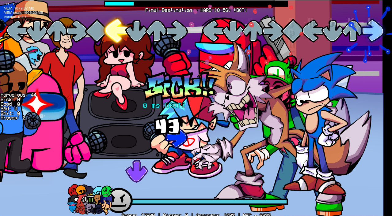 FNF Final Destination but its 15 Vs. 6 Mod for Friday Night Funkin ...