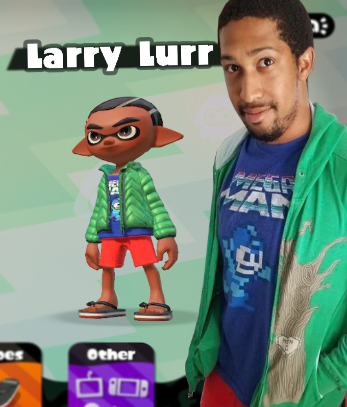 Larry Lurr [Splatoon 2] [Mods]