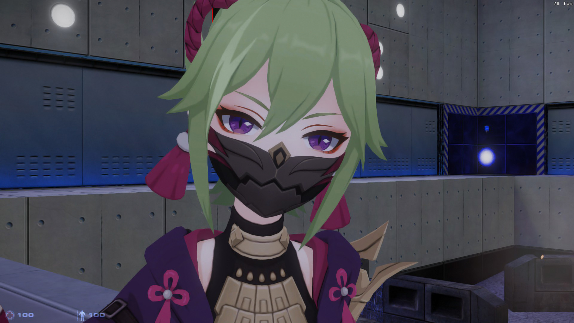 Kuki Shinobu - Genshin Impact Mod for Sven Co-op | SC Mods