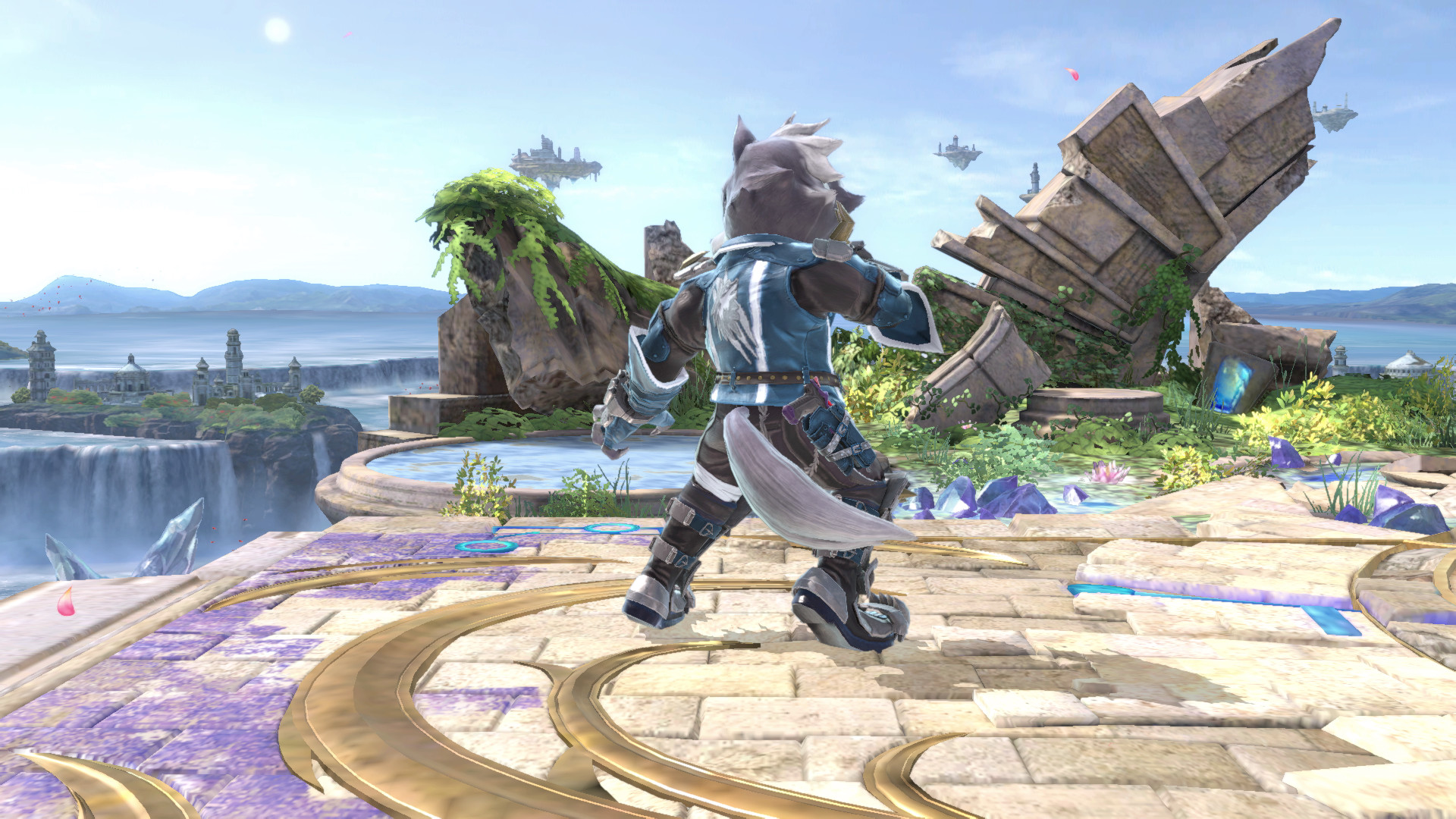 Blue Wolf Recolor Mod for Super Smash Bros. Ultimate | SSBU Mods