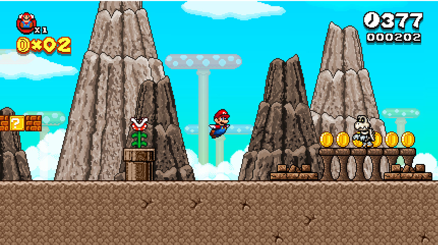 Into The Volcano Level Pack [Super Mario UniMaker] [Mods]