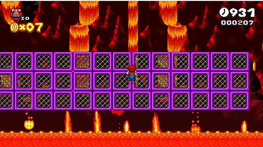 Into The Volcano Level Pack [Super Mario UniMaker] [Mods]