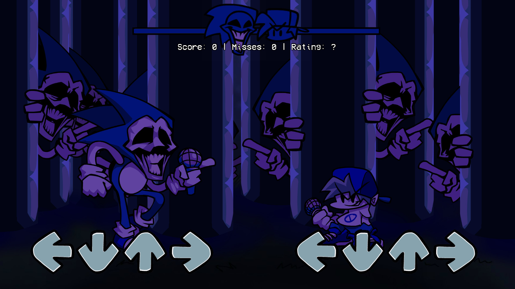 CREEPY SMILES - Unused FNF: Boss Rush Song Mod for Friday Night Funkin ...