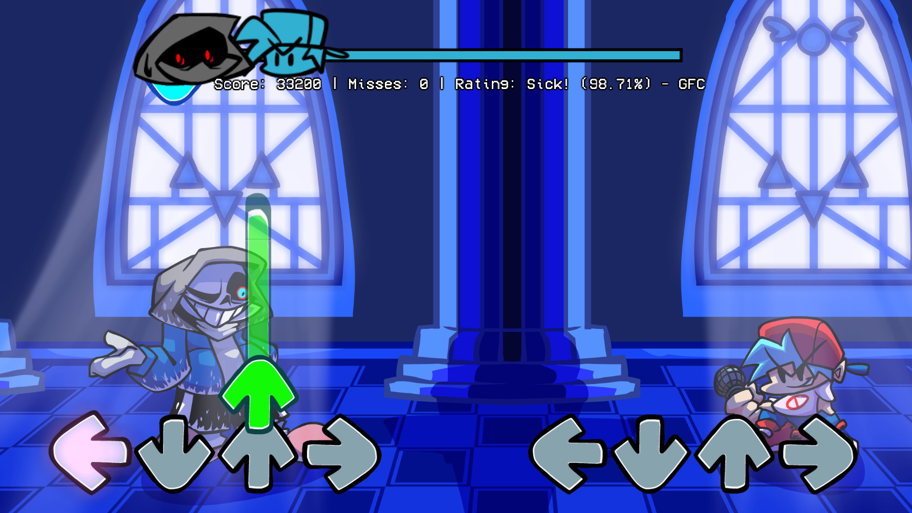 CREEPY SMILES - Unused FNF: Boss Rush Song Mod for Friday Night Funkin ...