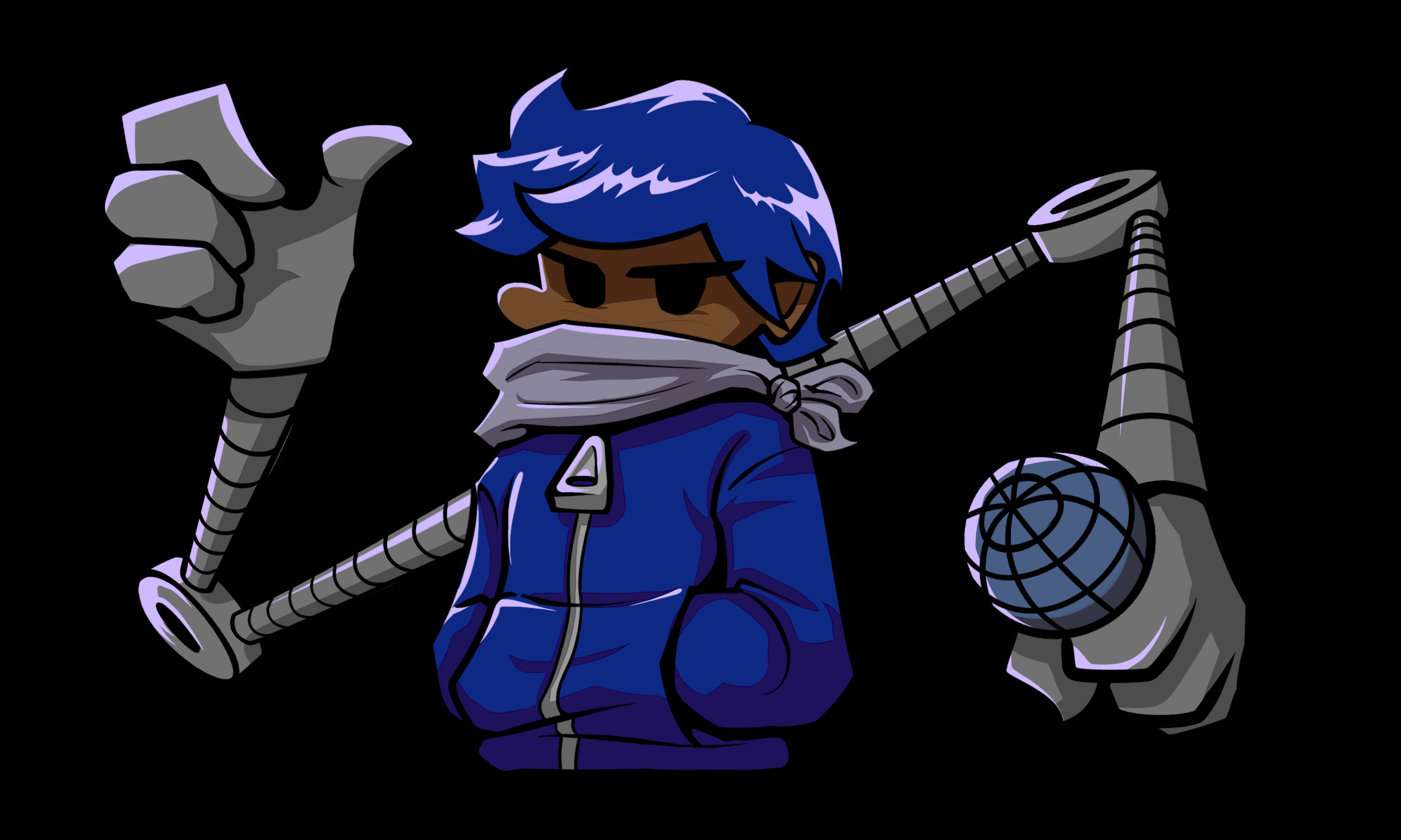 FNF : V.S. Vector Mod Full Week [Friday Night Funkin'] [Mods]