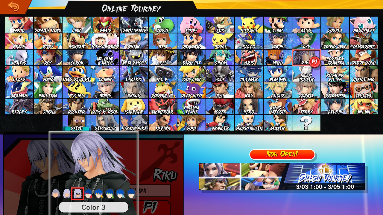 Riku over Ike Mod for Super Smash Bros. Ultimate | SSBU Mods