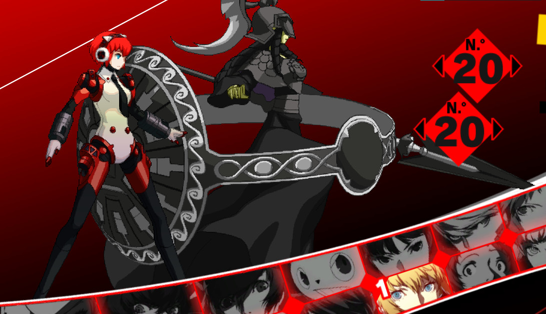 Persona 5 Recolors over Color 20 Mod for Persona 4 Arena Ultimax | P4AU ...