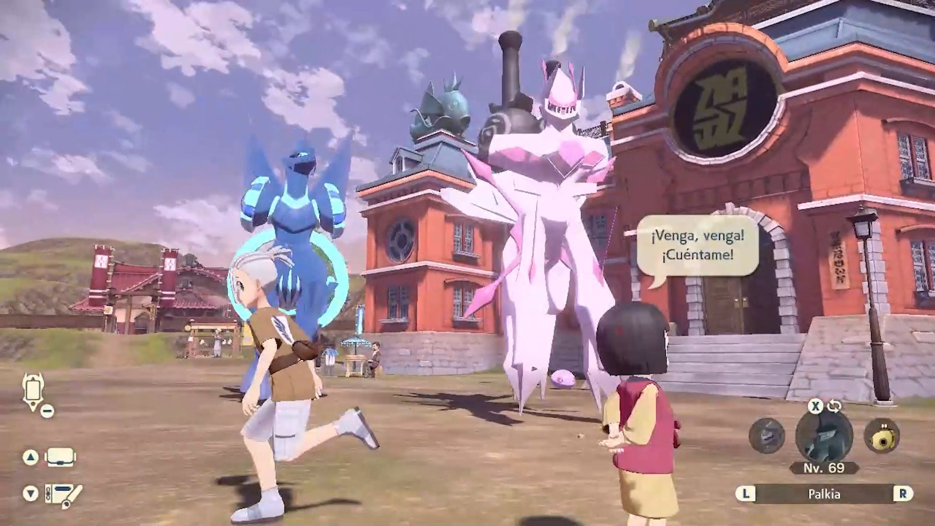 Dialga and Palkia form Origin Inverted colors Mod for Pokémon Legends ...