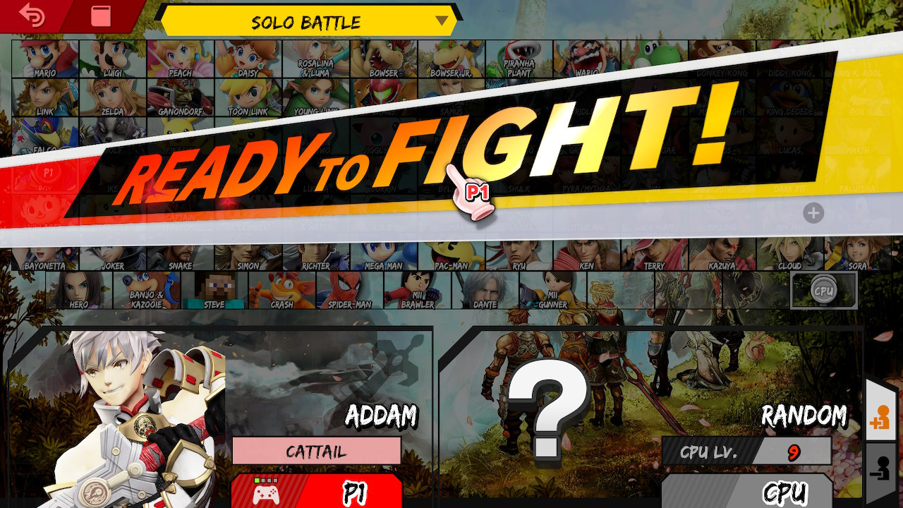 Addam Origo Mod for Super Smash Bros. Ultimate | SSBU Mods