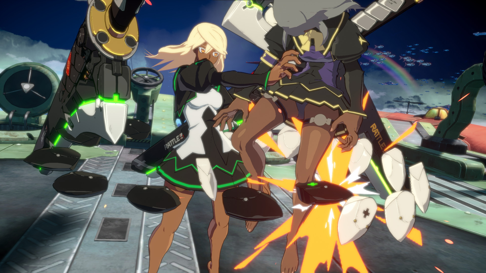Teeth-only Mantle for Ramlethal Mod for GUILTY GEAR -STRIVE- | GGST Mods