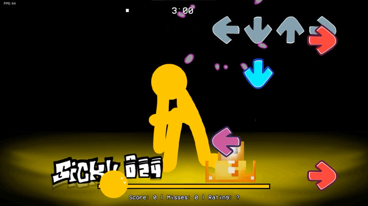 Yellow Nightmares Mod for Friday Night Funkin' | FNF Mods