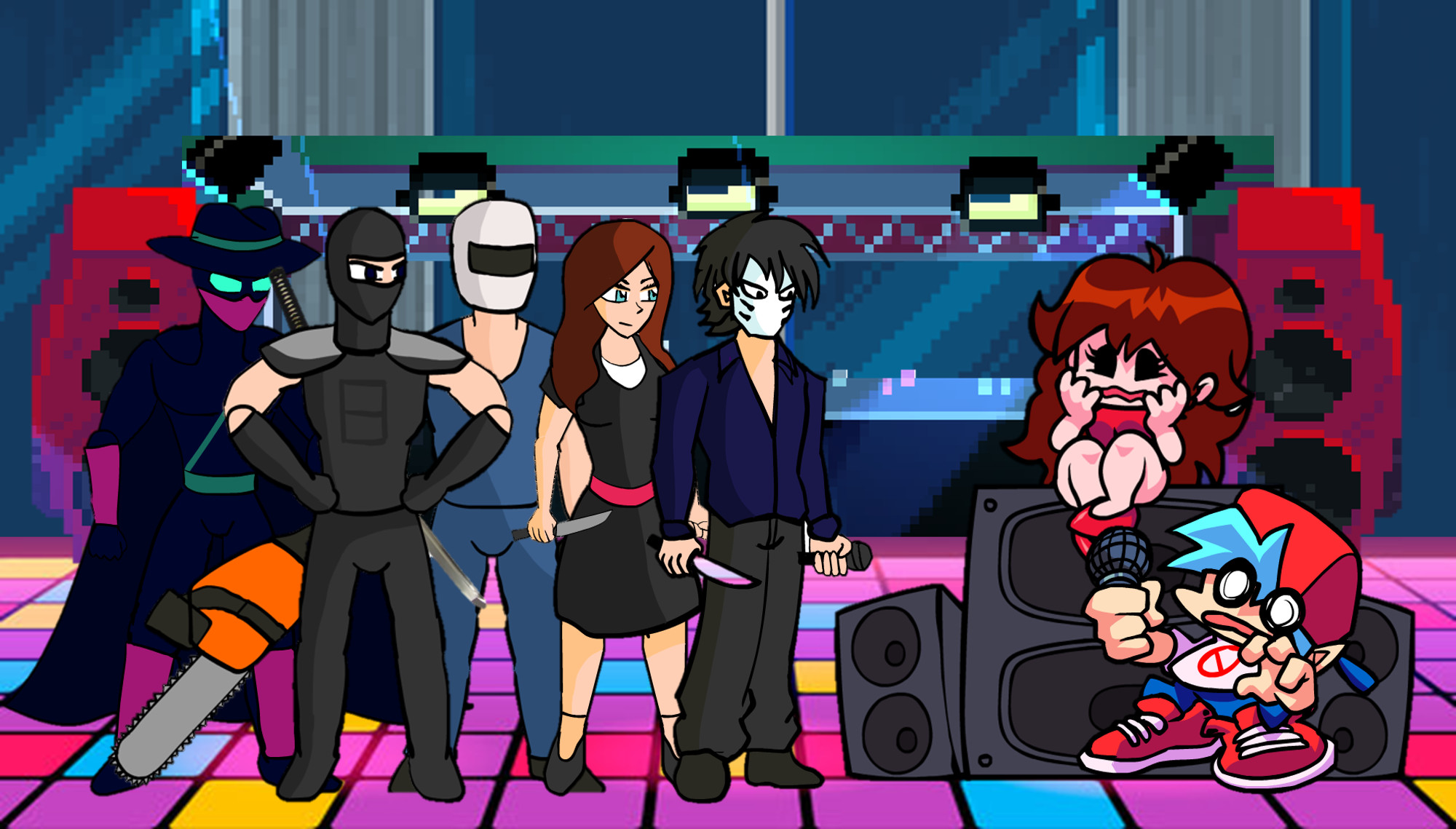 Friday Night Funkin Party Hard MOD [Friday Night Funkin'] [Mods]