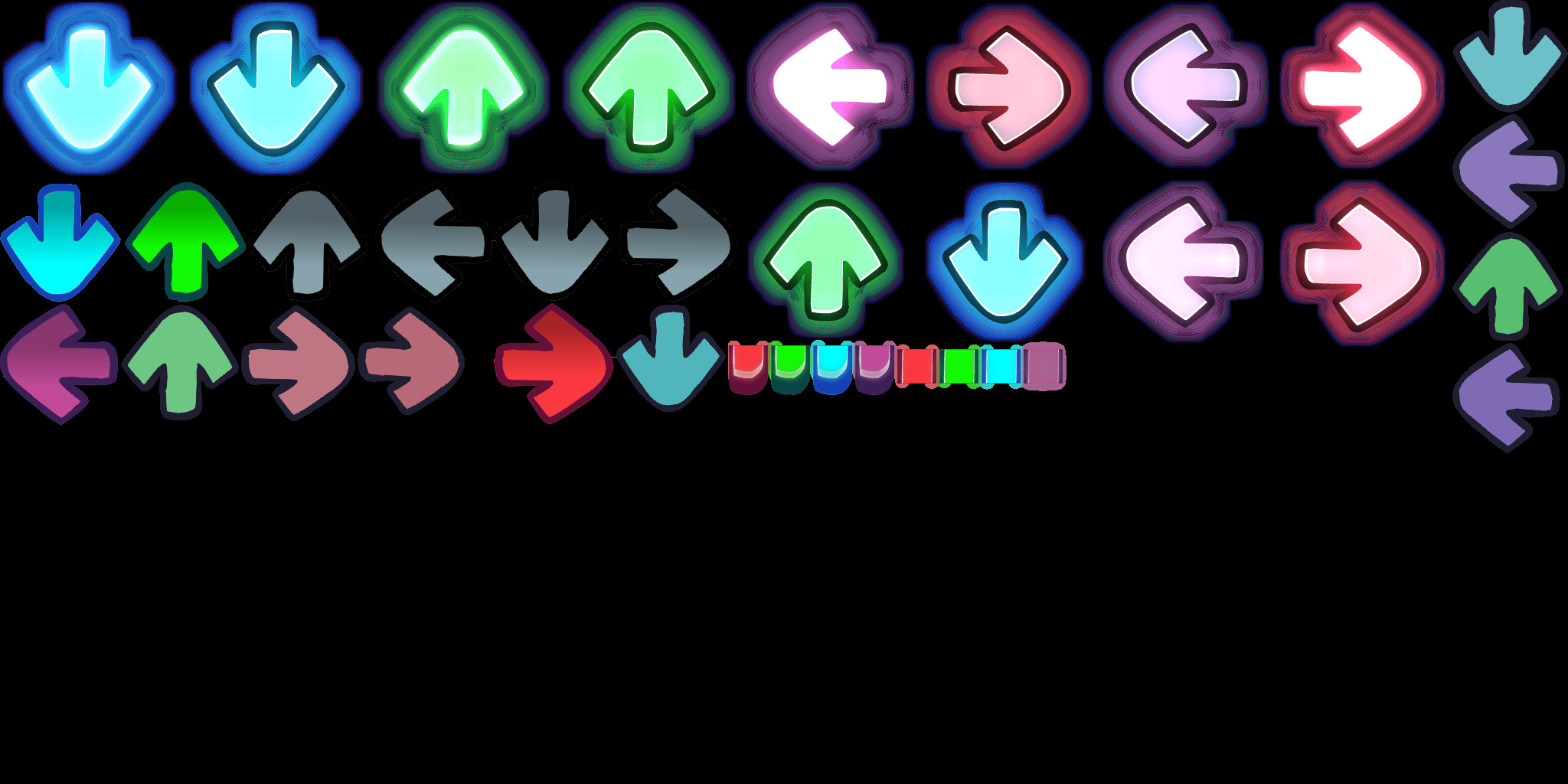 Gemini's Funky Custom Notes Mod for Friday Night Funkin' | FNF Mods