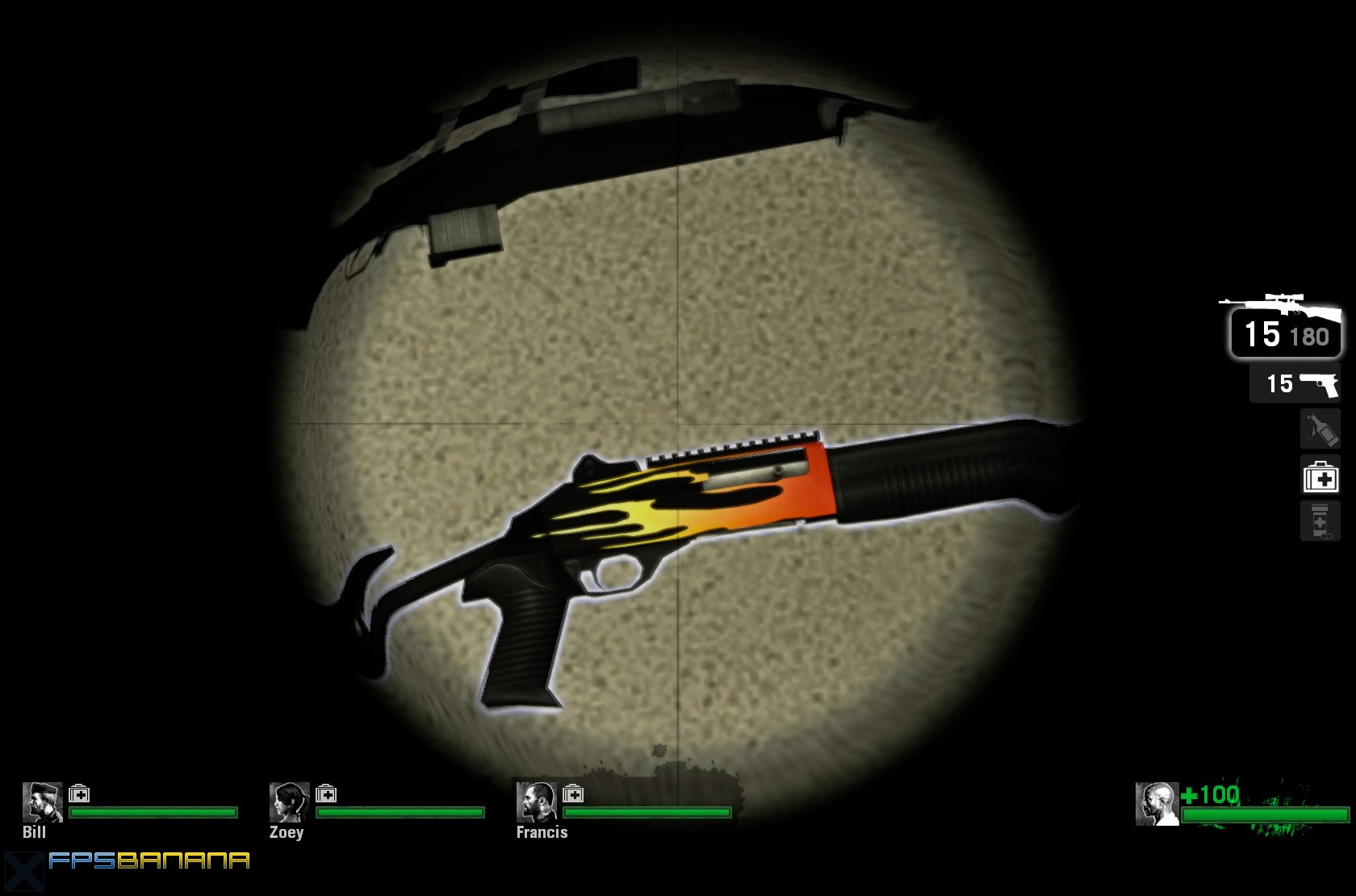 auto shotty flame [Left 4 Dead] [Mods]