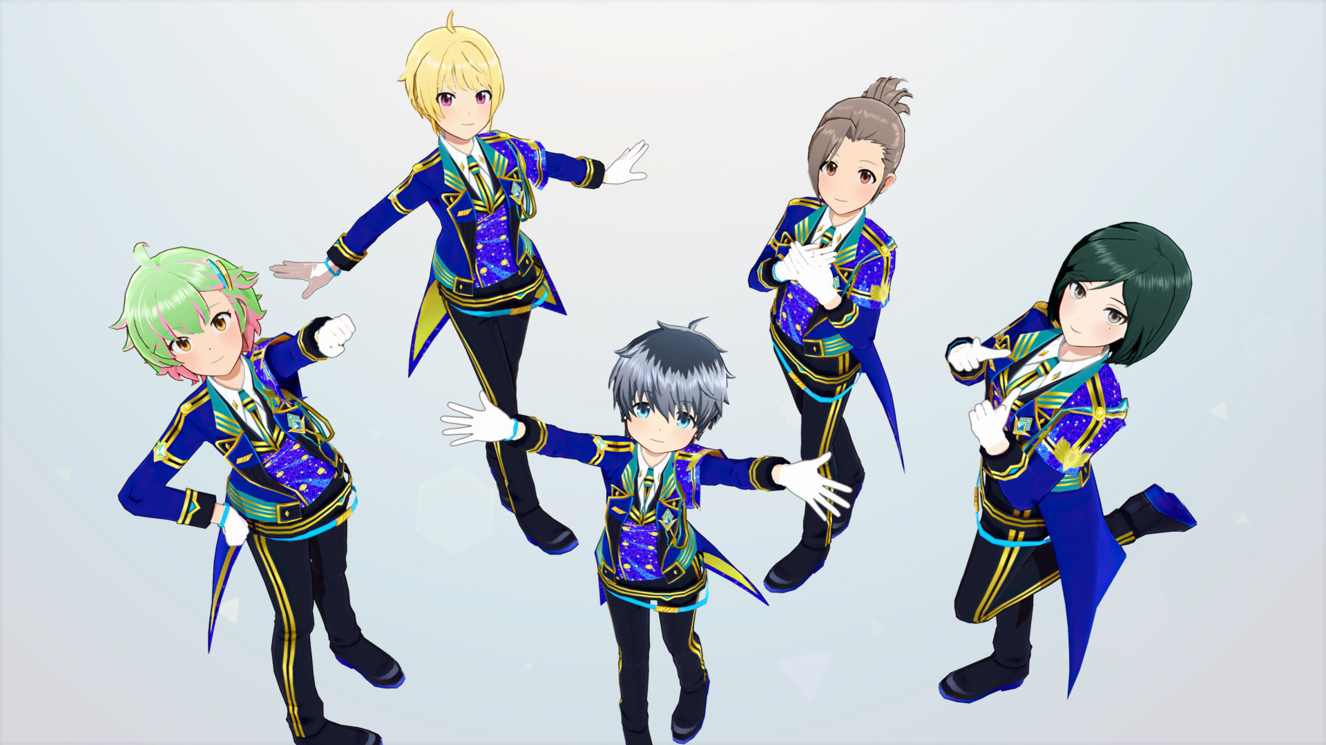 SideM Kyoji Takajo hairstyle for Anzu [THE IDOLM@STER STARLIT SEASON ...