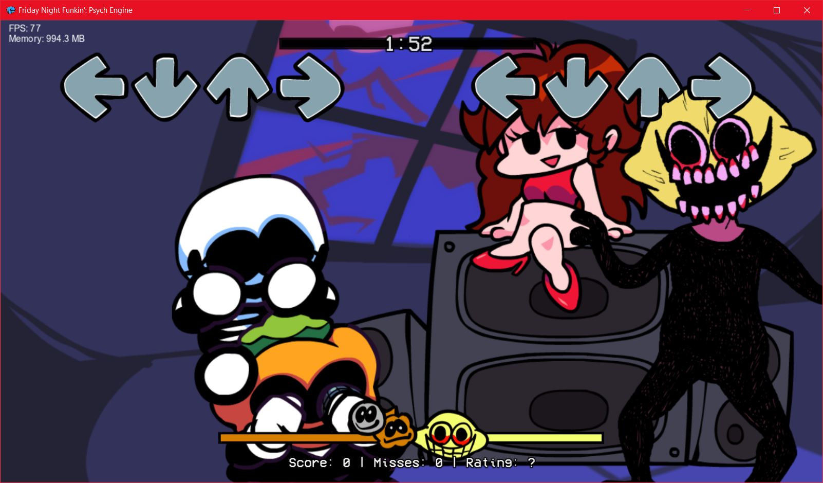 Playable Monster in Psych Engine Mod for Friday Night Funkin' | FNF Mods